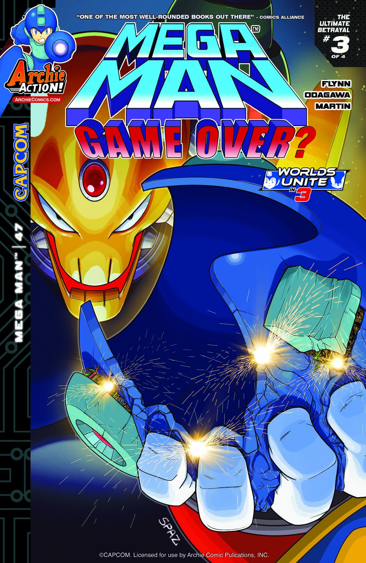 Mega Man #47 Covers and Solicitation - The Mega Man Network