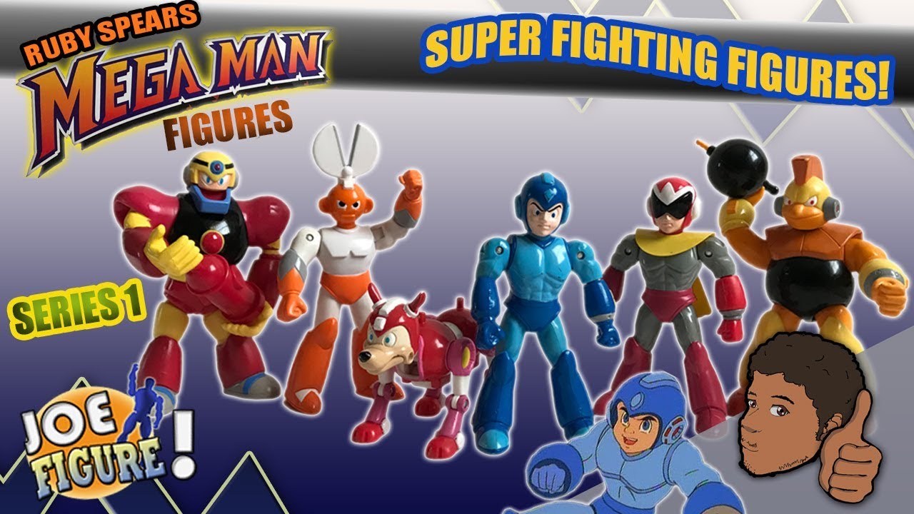 Joe Figure Reviews Series 1 of the Ruby-Spears Mega Man Figures // The ...