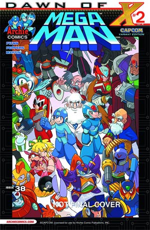 Sneak Peek at Mega Man #37 Pages & #38 Covers: Dawn of X // The Mega ...