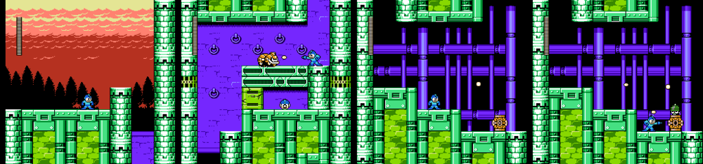 A Critical Look at Mega Man 6 Stages: Knight Man // The Mega Man Network