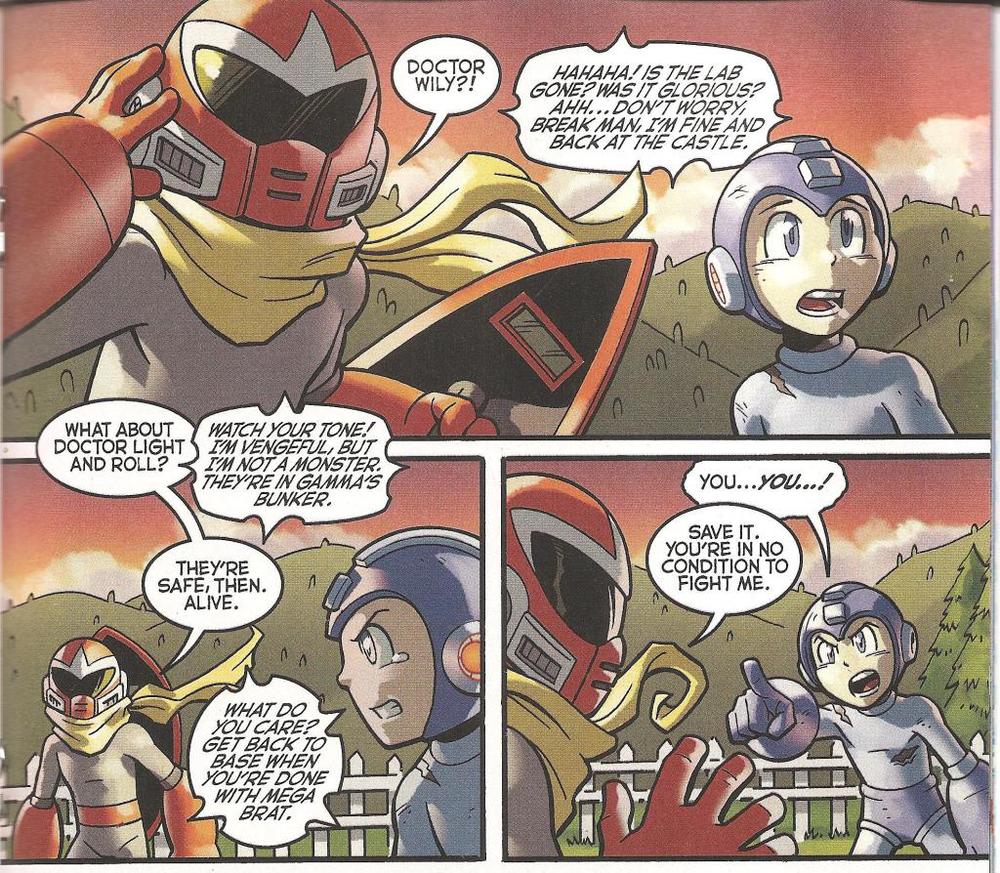 The Blue Ink Reviews Mega Man #45 – Never Forgiven // The Mega Man Network